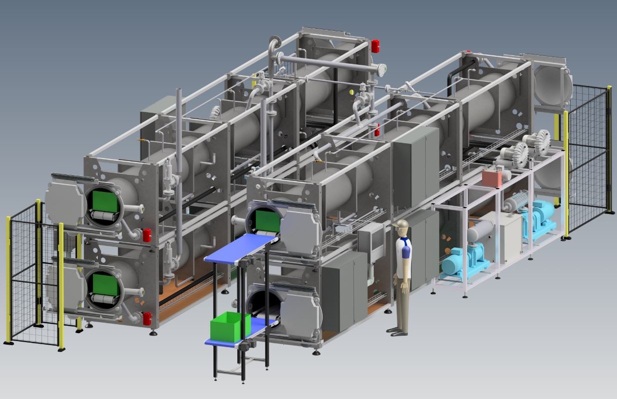 Conditioning plants - Autoklaven und Gefriertrockner direkt vom Hersteller